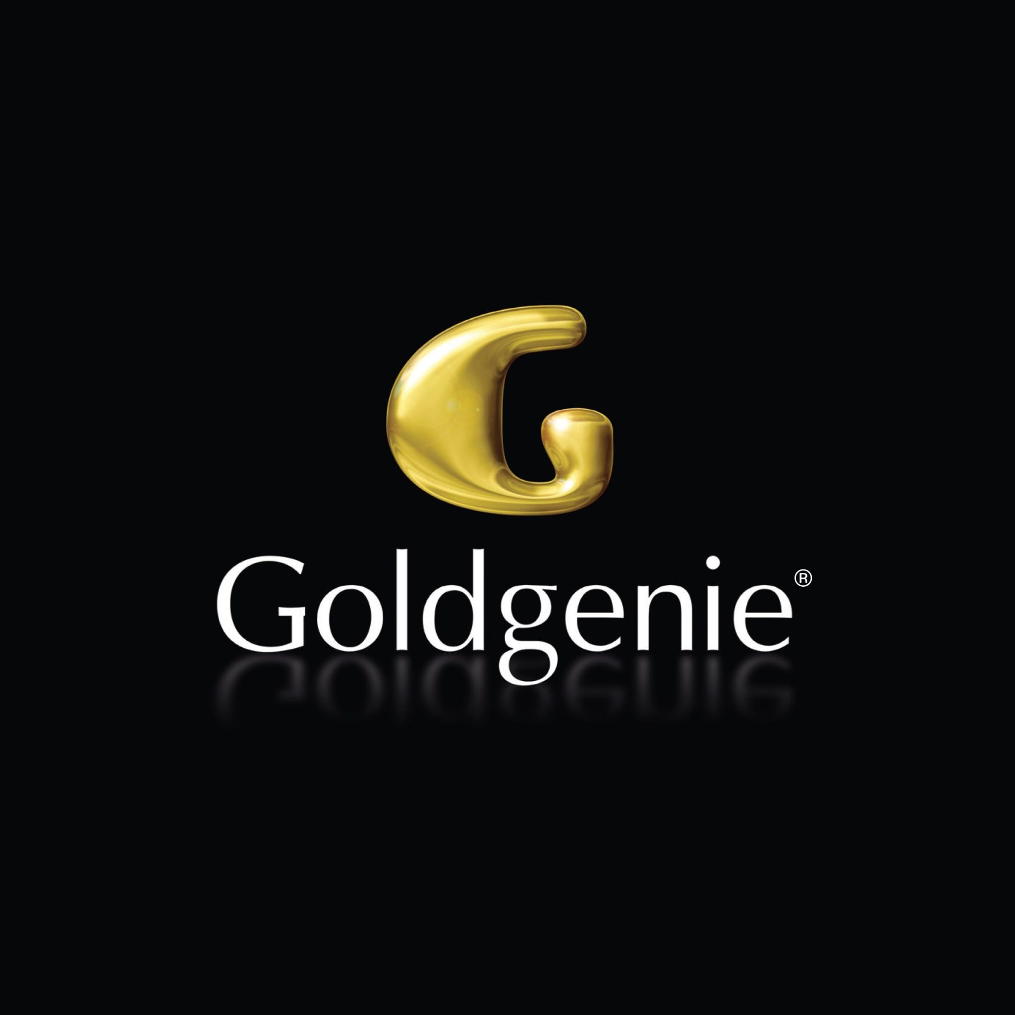 Goldgenie Logo Black Back - Goldgenie Official Blog