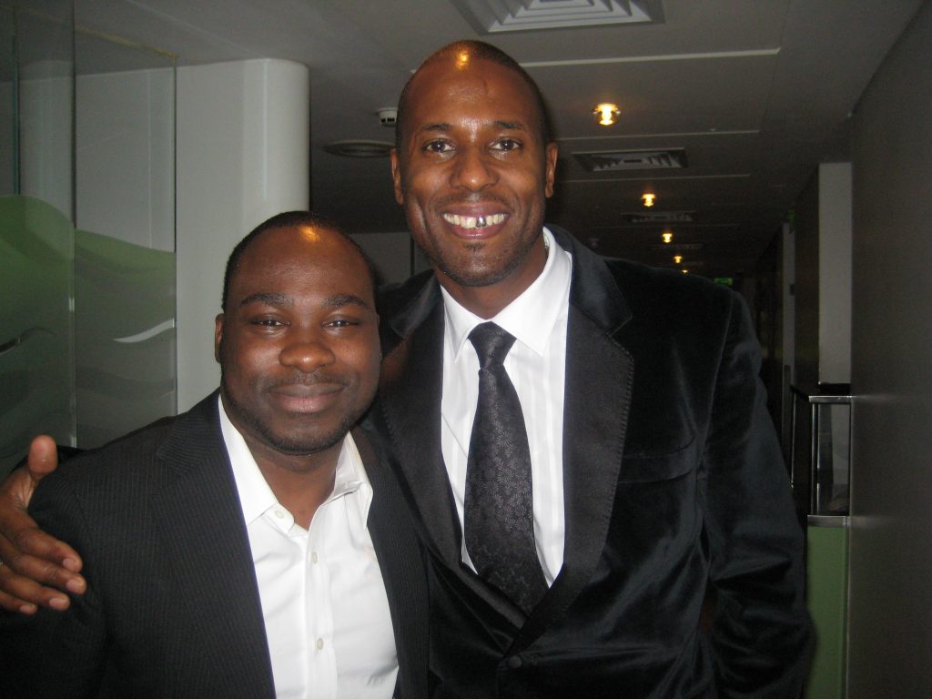 Laban Roomes and Alexander Amosu at Nobu - Goldgenie Official Blog