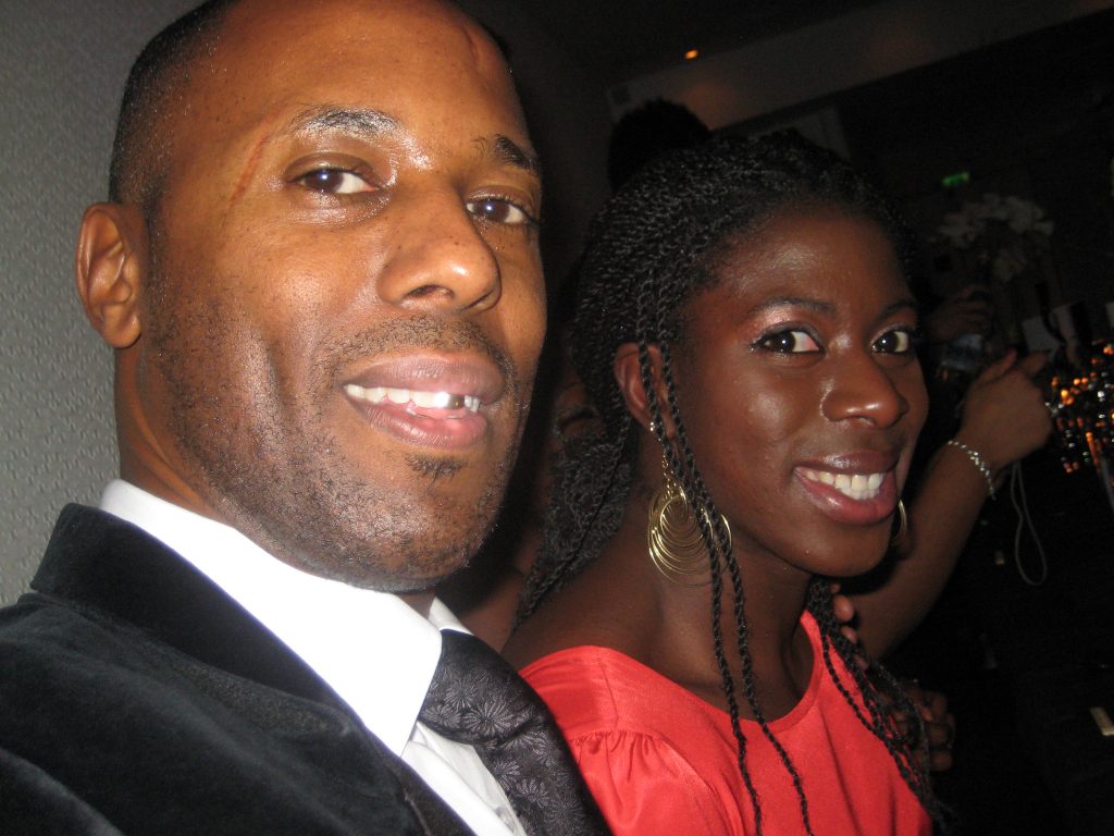 Laban Roomes and Christine Ohuruogu - Goldgenie Official Blog