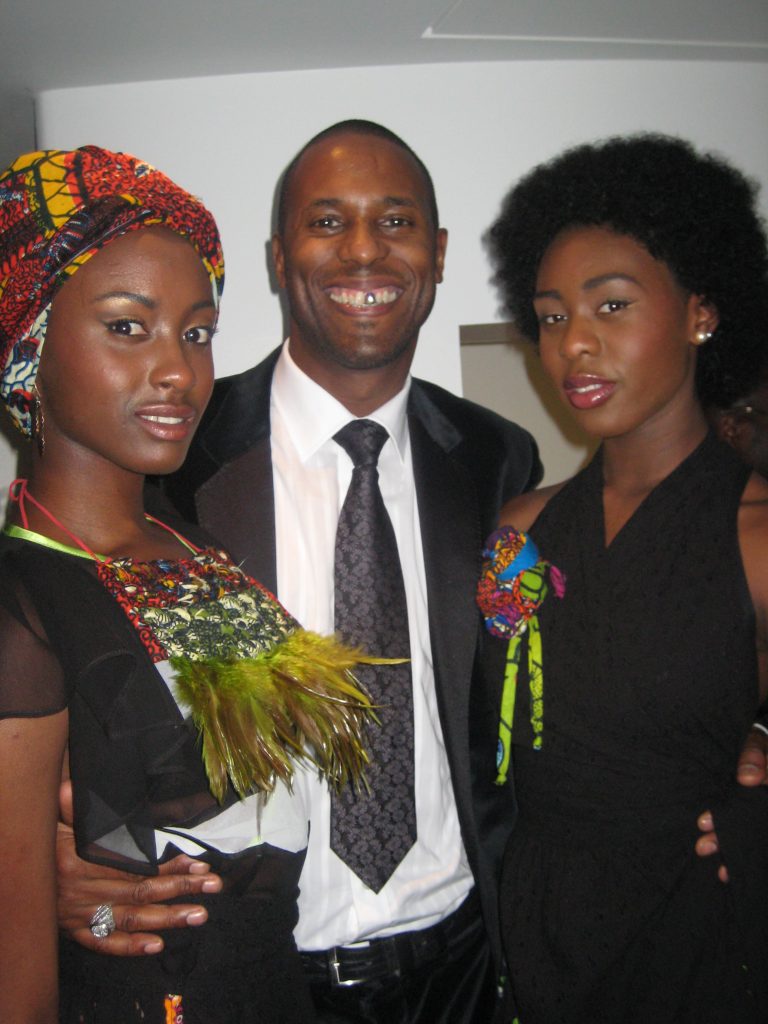 Laban Roomes and Models at Nobu restaurant - Goldgenie Official Blog