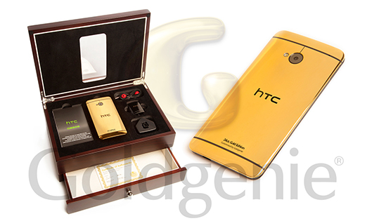 Gold HTC One - Goldgenie Official Blog
