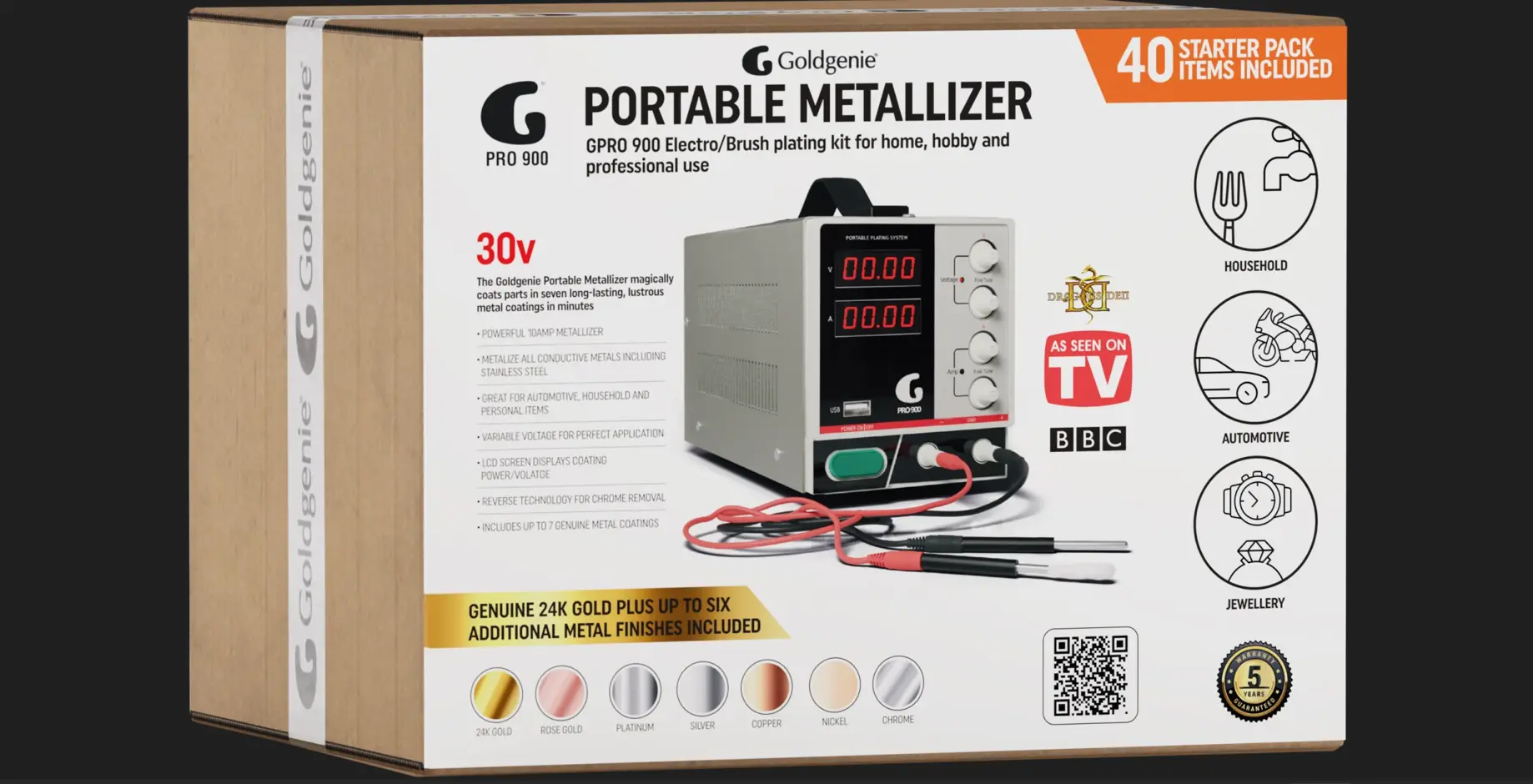 Gold Plating Kit GPRO 900 by Goldgenie: Mastering the Art of Luxury ...