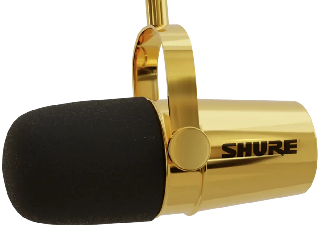 24K Gold SHURE Microphones: Unparalleled Sound Quality - Goldgenie ...