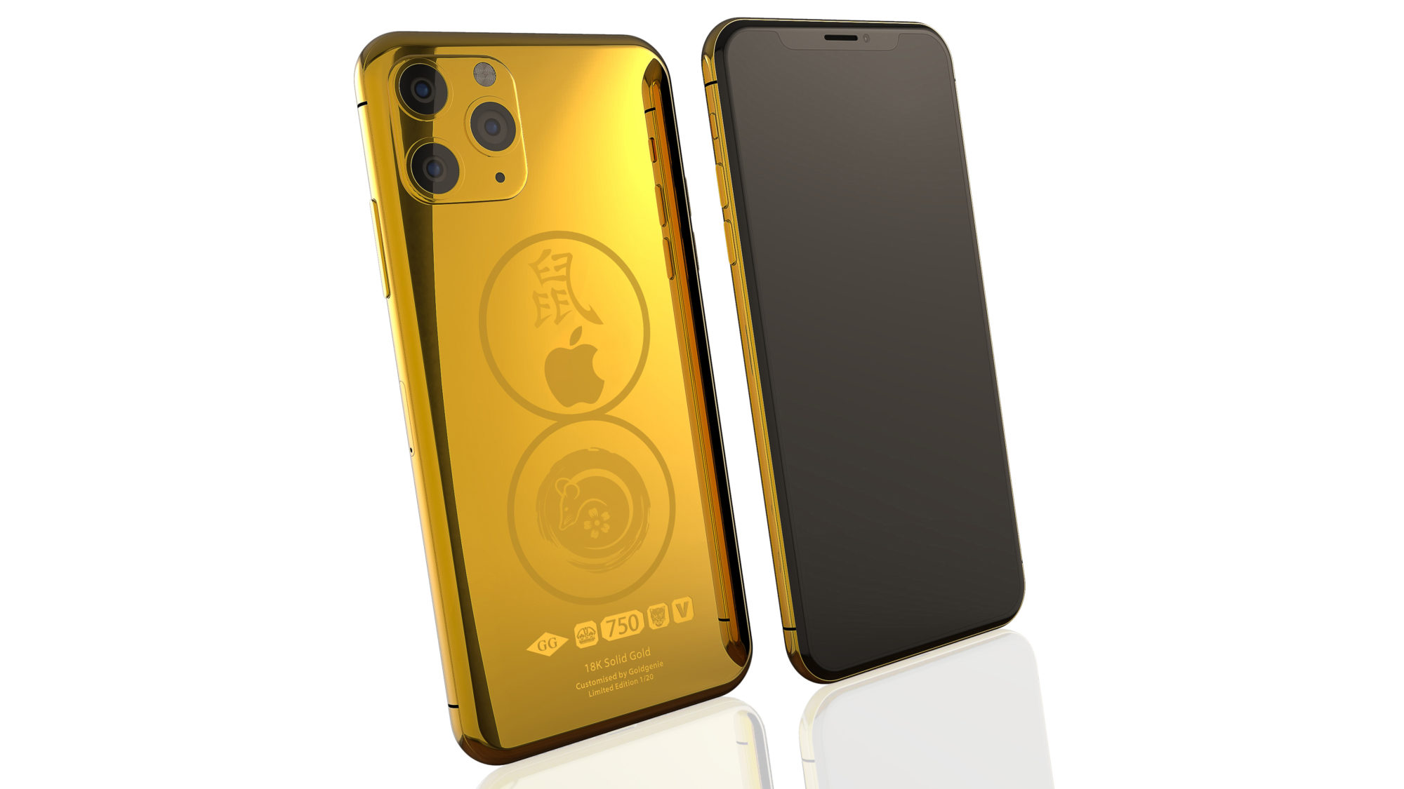 2 Million Pound Year Of The Rat Gold iPhone Range - Goldgenie Official Blog