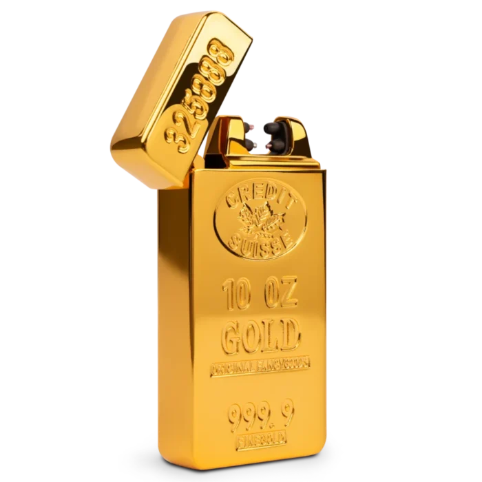 24K Gold Bullion Electric Arc Lighter | Goldgenie