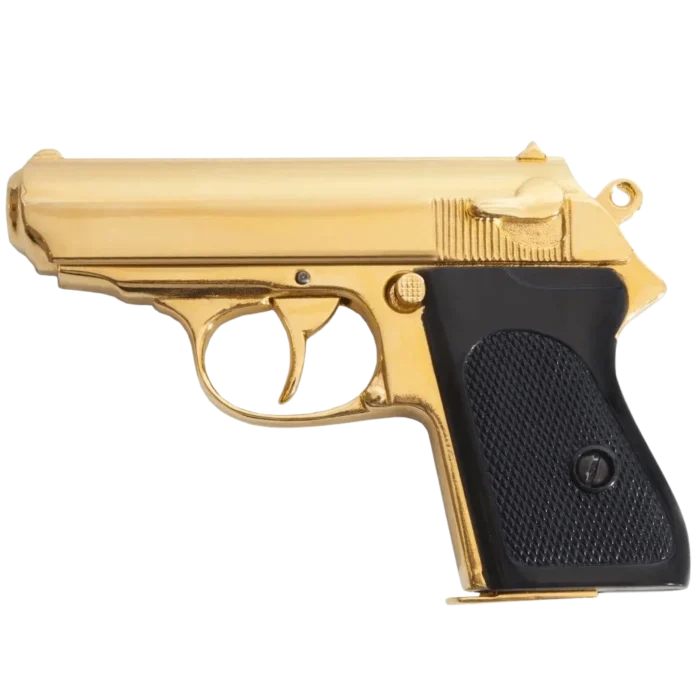 24k Gold James Bond Gun: Limited Edition 24K Gold Collectors | Goldgenie