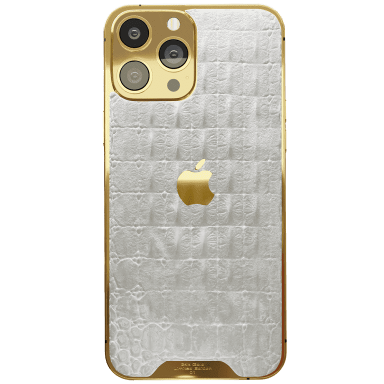 24k Gold iPhone 15 luxury Pro Pro Max - Goldgenie