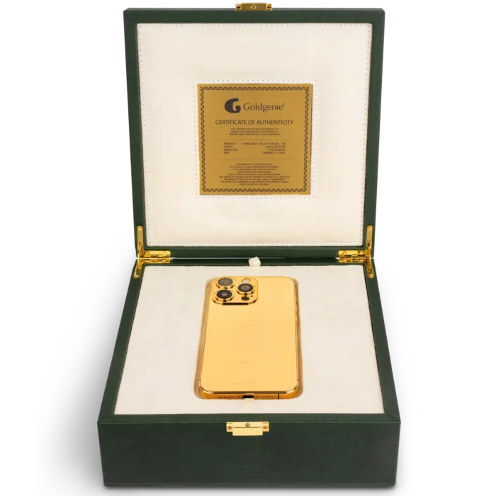 Luxury 24k Gold iPhone 16 Pro & Pro Max - Goldgenie