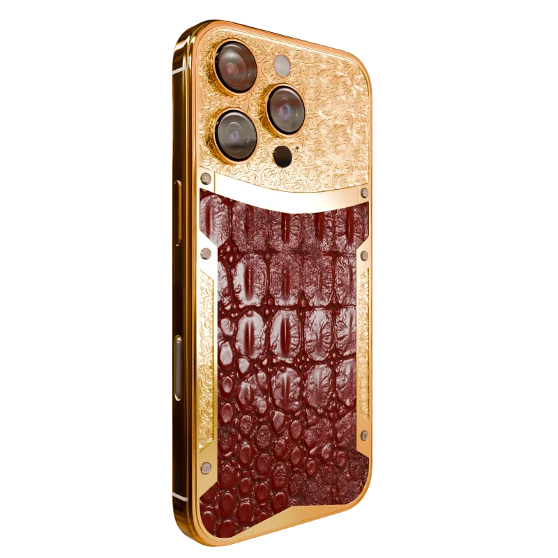 24K Gold iPhone 17 Pro Max | Luxury Gold iPhone by Goldgenie®