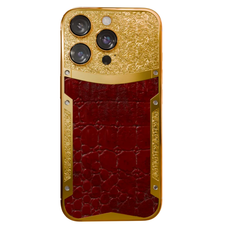 24K Gold iPhone 17 Pro Max | Luxury Gold iPhone by Goldgenie®